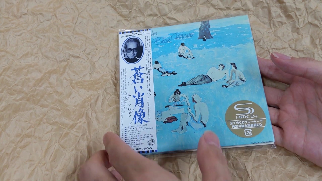 [Unboxing] Elton John: Blue Moves [SHM-CD] [Limited Release] [Cardboard ...