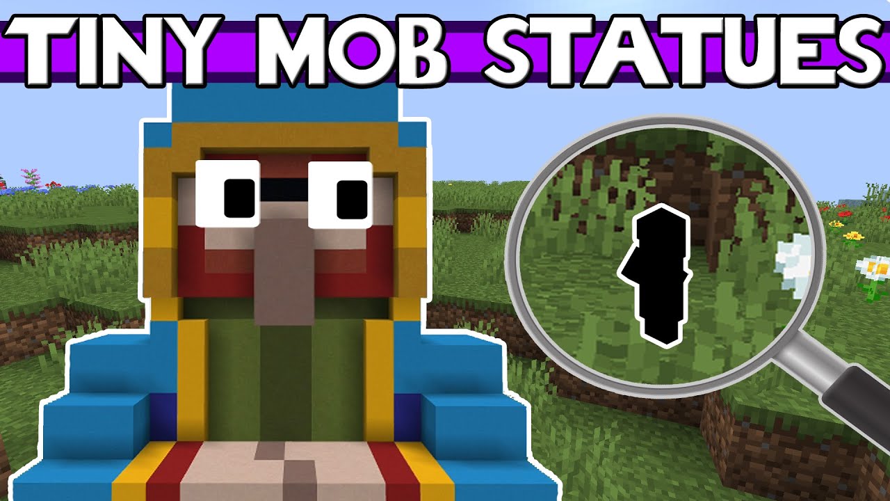 Tiny Minecraft Statue - Wandering Trader Statue - Small Minecraft Build ...