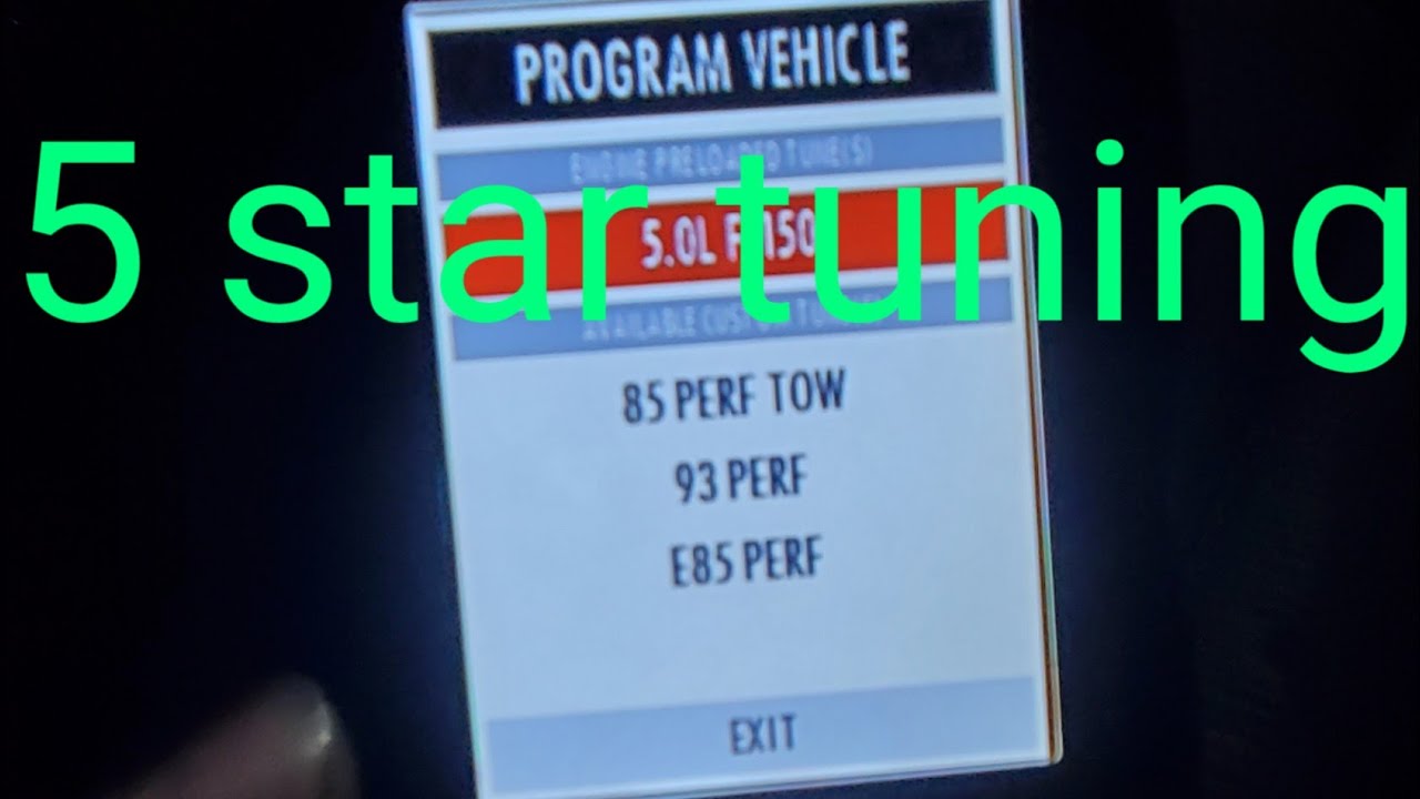 5 STAR TUNING E85 quick video. - YouTube