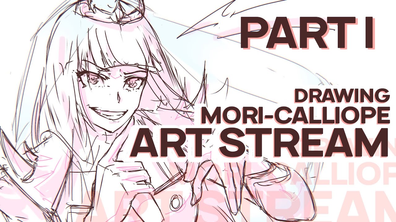 [ART STREAM] HOLOEN Drawing Mori-Calliope! - YouTube