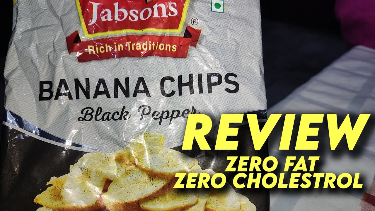 Jabsons Banana Chips REVIEW - ZERO FAT | Black Pepper Flavor 2023 - YouTube