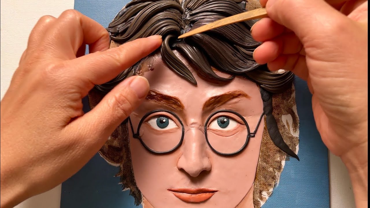 Harry Potter ! Amazing Clay work ! clay art - YouTube