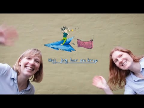 Musikflyveren - Hej, jeg har en krop (Musikvideo) - bevægelsessang