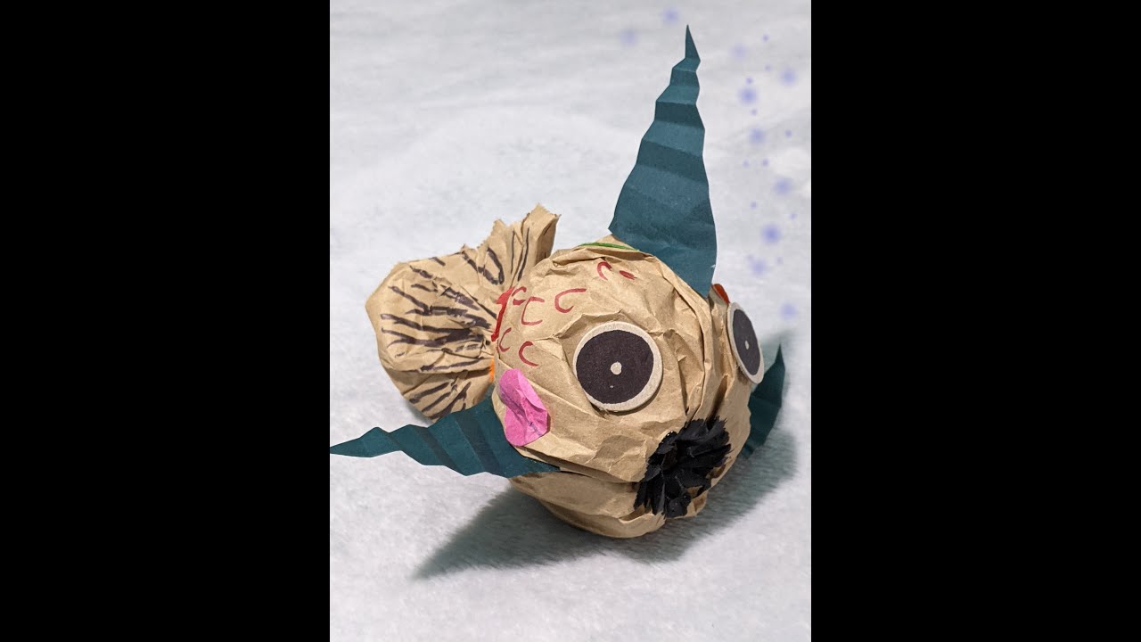 Artcycle Club - Paper Bag Fish Video - YouTube