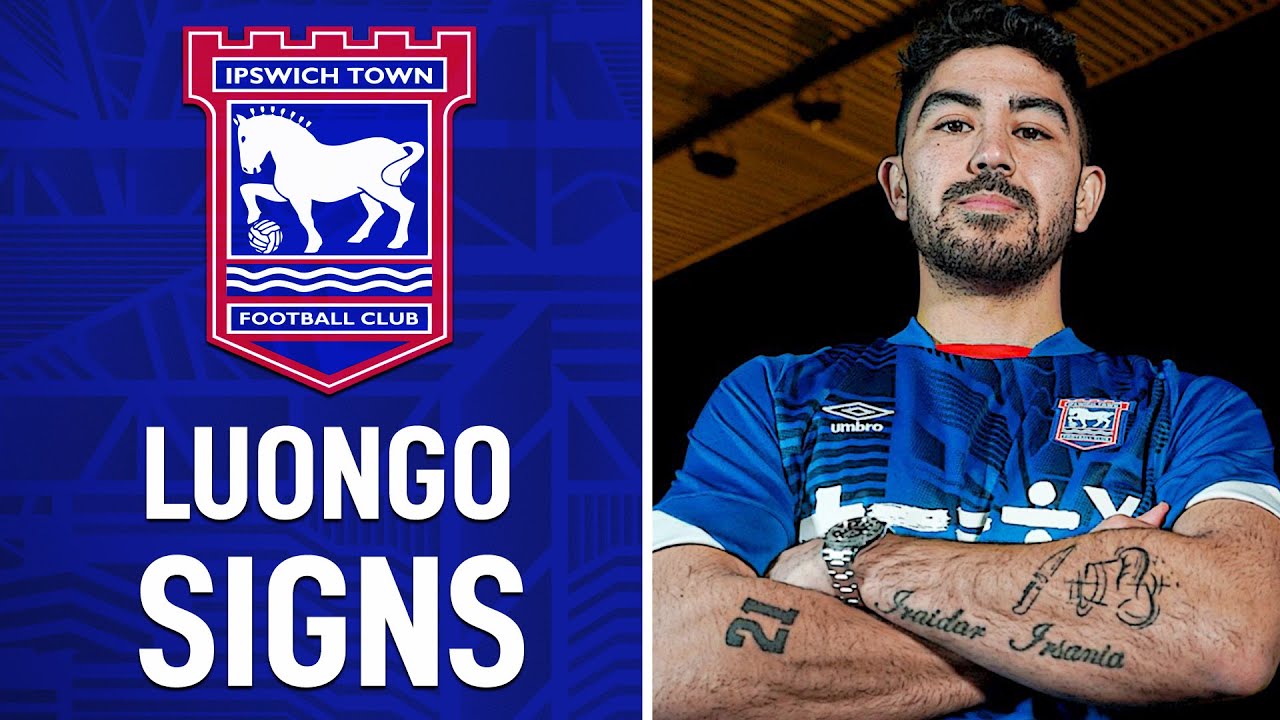 Massimo Luongo signs for Ipswich Town - YouTube