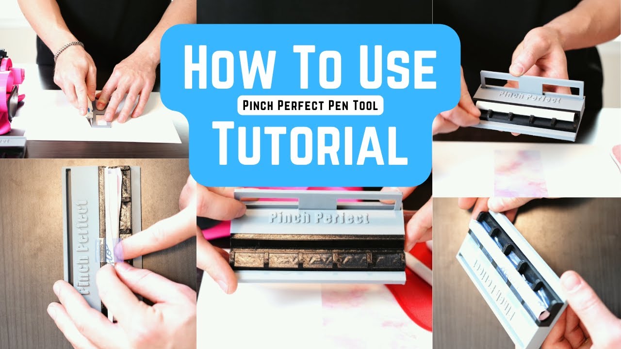 How To Use the Pinch Perfect Pen Sublimation Tool - YouTube