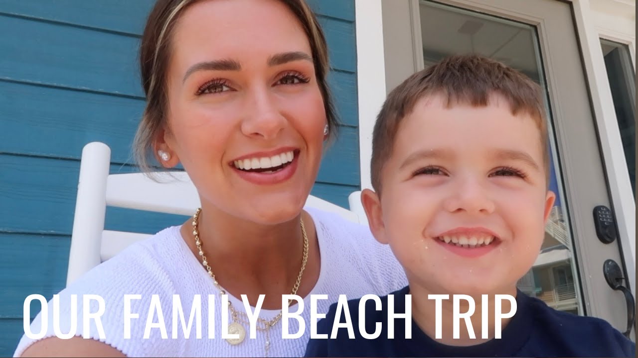 FAMILY BEACH TRIP VLOG - YouTube