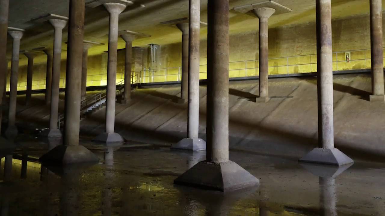 Houston's Buffalo Bayou Park Cistern - YouTube