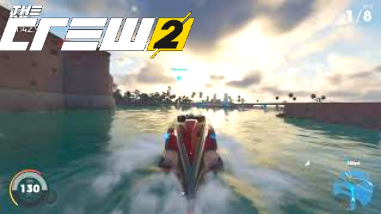 The Crew 2 PC Gameplay-Power Boat Race Key West|C2Kun Gaming - YouTube