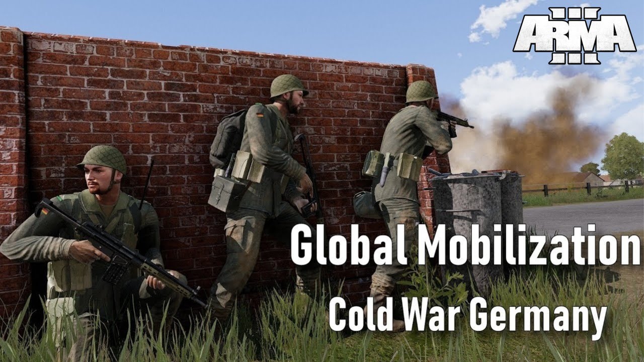 Arma 3 - Global Mobilization - Cold War Germany - COOP - YouTube