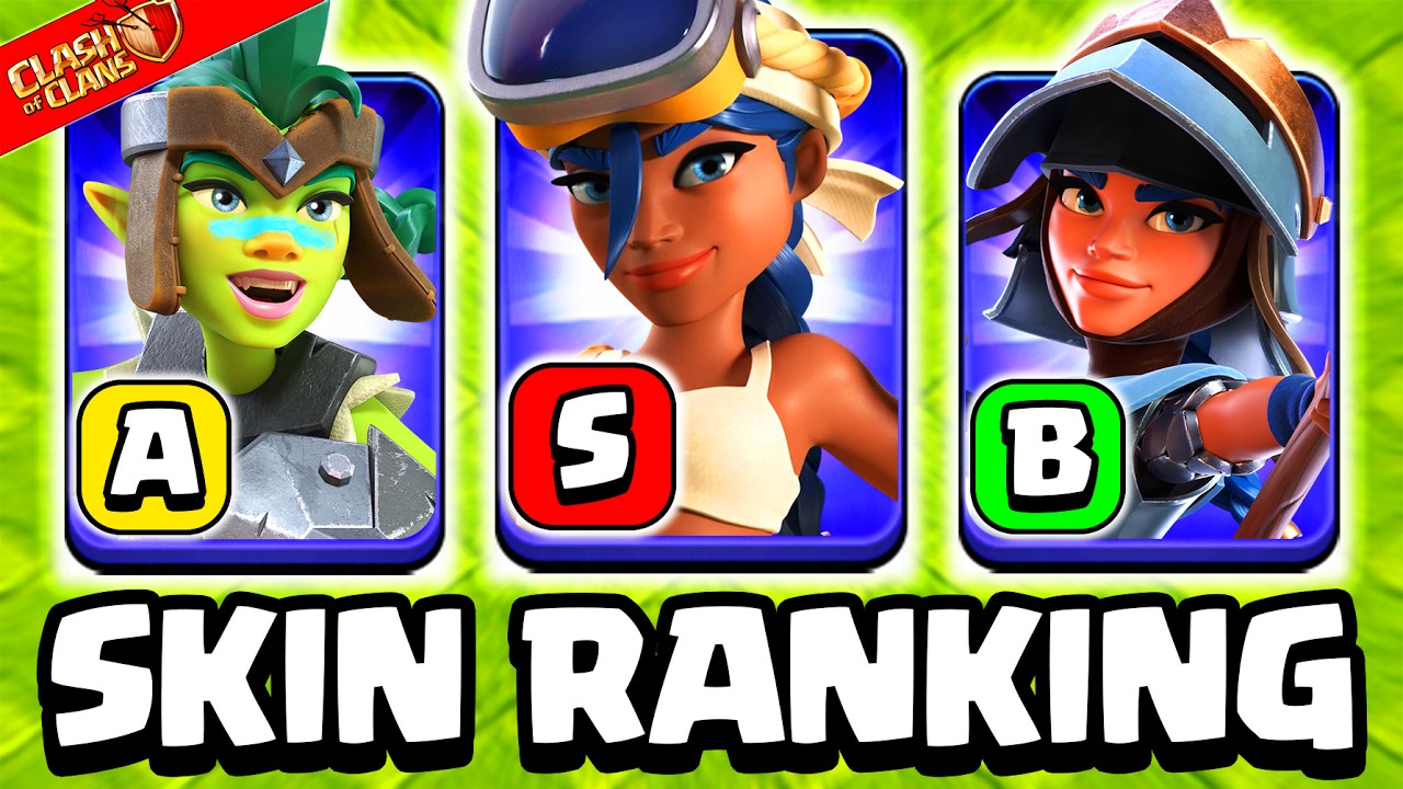 Best and Worst Royal Champion Skins in Clash of Clans - YouTube