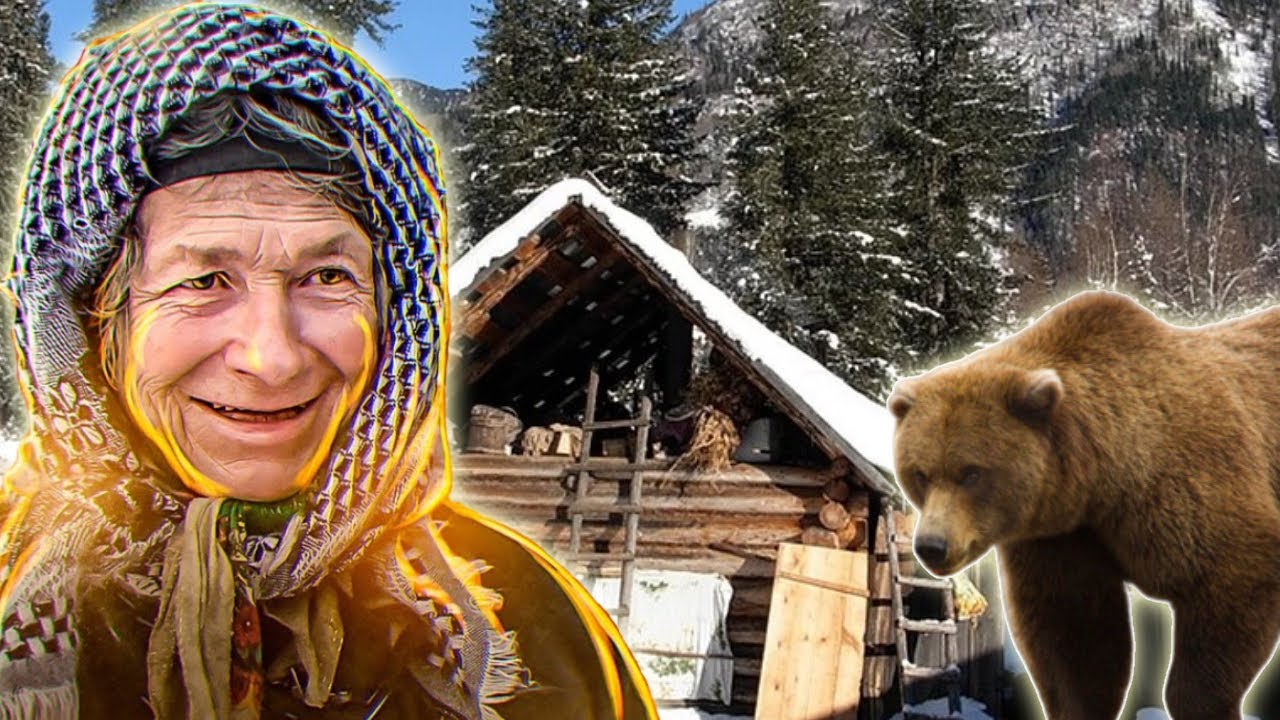 Agafia Lykova. How the Lykovs hermits made fire - YouTube