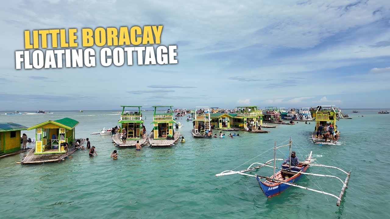 LITTLE BORACAY FLOATING COTTAGE ng Calatagan, Batangas | Day Tour ...