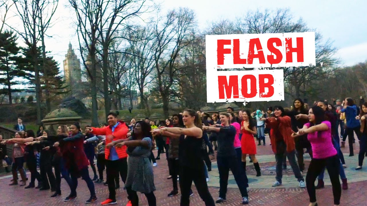 Flash Mob Dance (Central Park #NYC) - YouTube