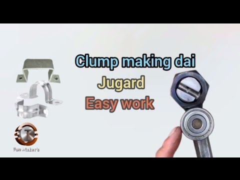 hand made dai for pipe clump - YouTube