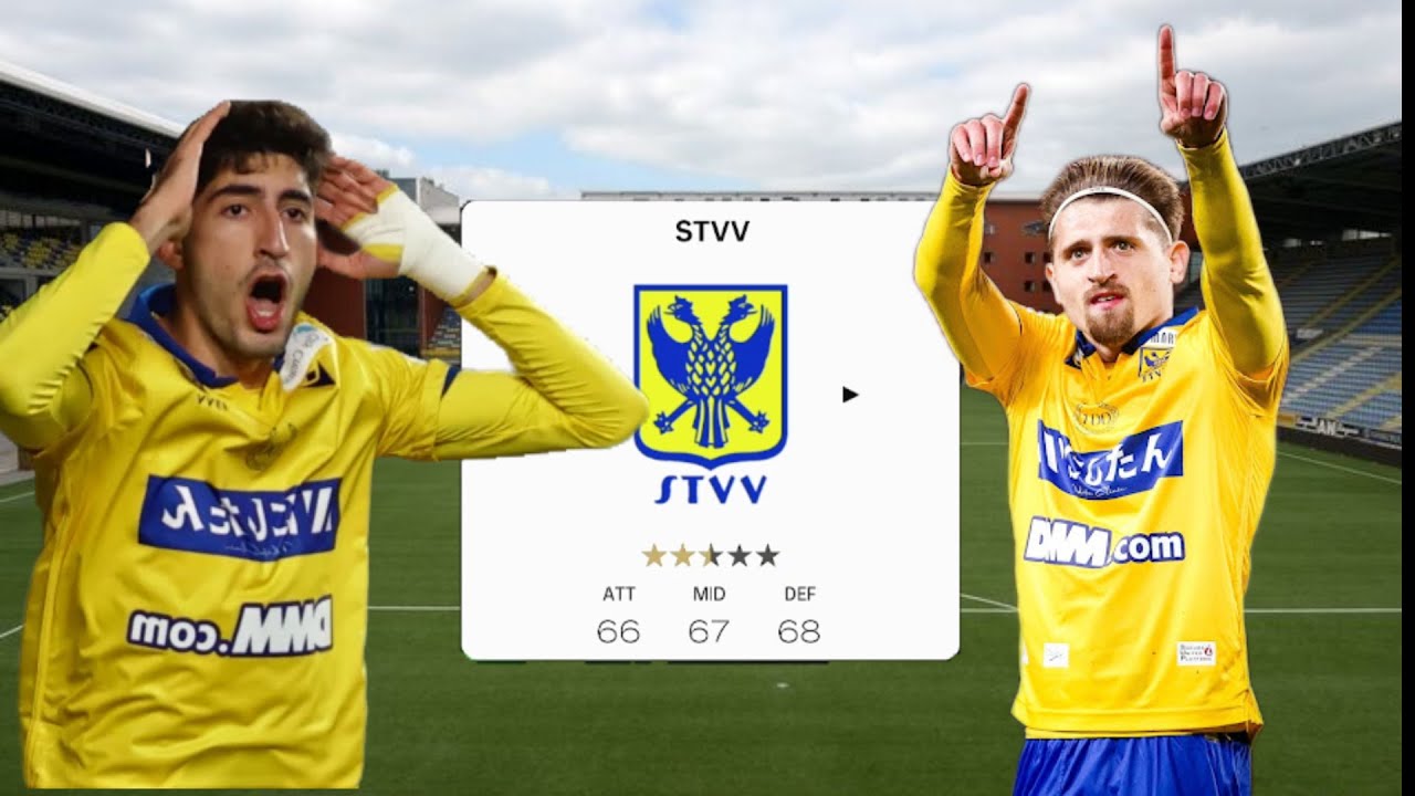 IK HERBOUW STVV BINNEN 10 SEIZOENEN!|EAFC 25|CLUB TAKEOVERS - YouTube