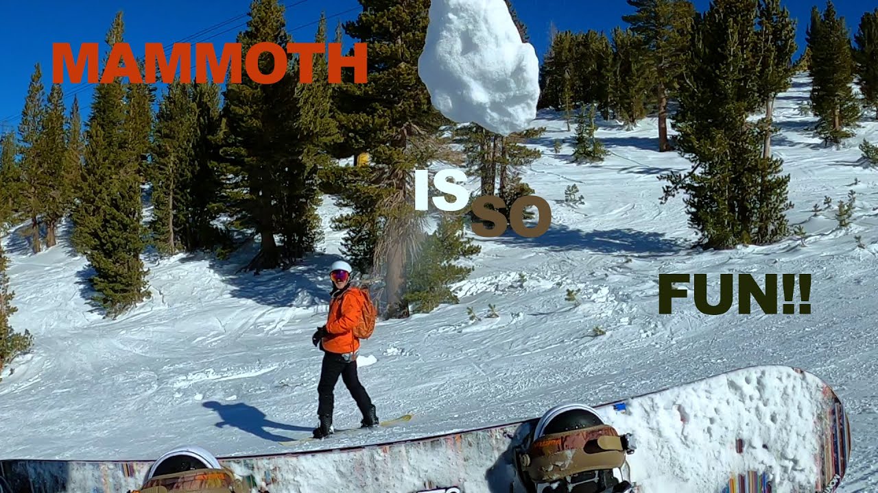 Snowboarding Mammoth Mountain Pt.1 (2023) - YouTube