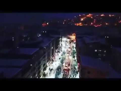 Hakkari de bir kış gecesi