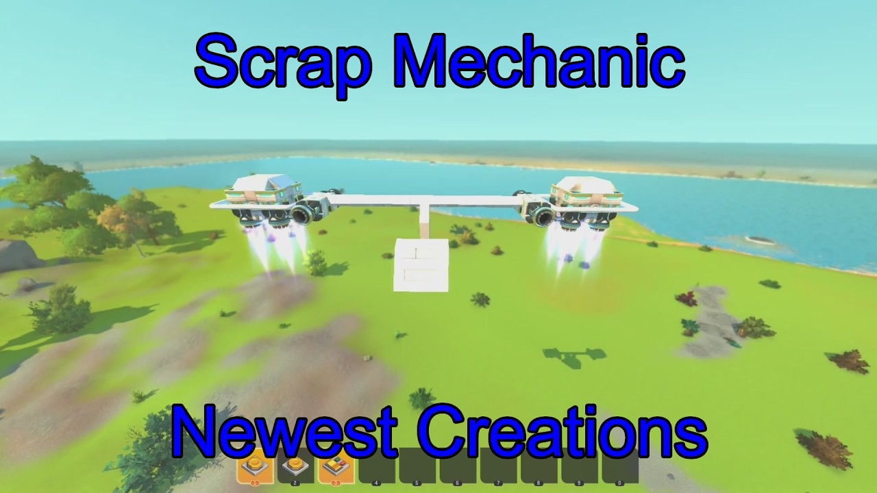 Newest Scrap Mechanic Creations: 6X6 Trucks, Flyers, Custom Builds ...