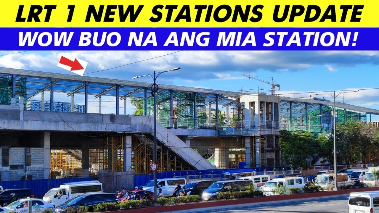 LRT 1 NEW STATIONS UPDATE 2023 - YouTube
