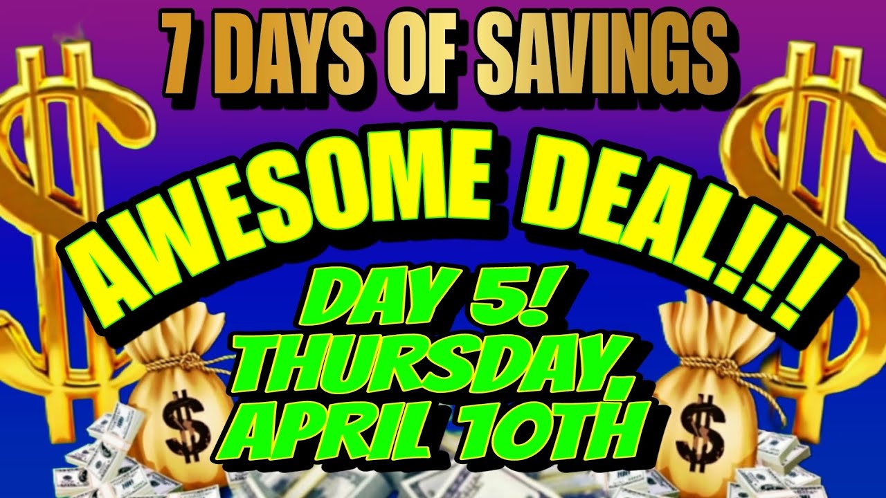 🤑DAY 5! INCREDIBLE DEAL! TODAY ONLY! DOLLAR GENERAL 7 DAYS OF SAVINGS ...