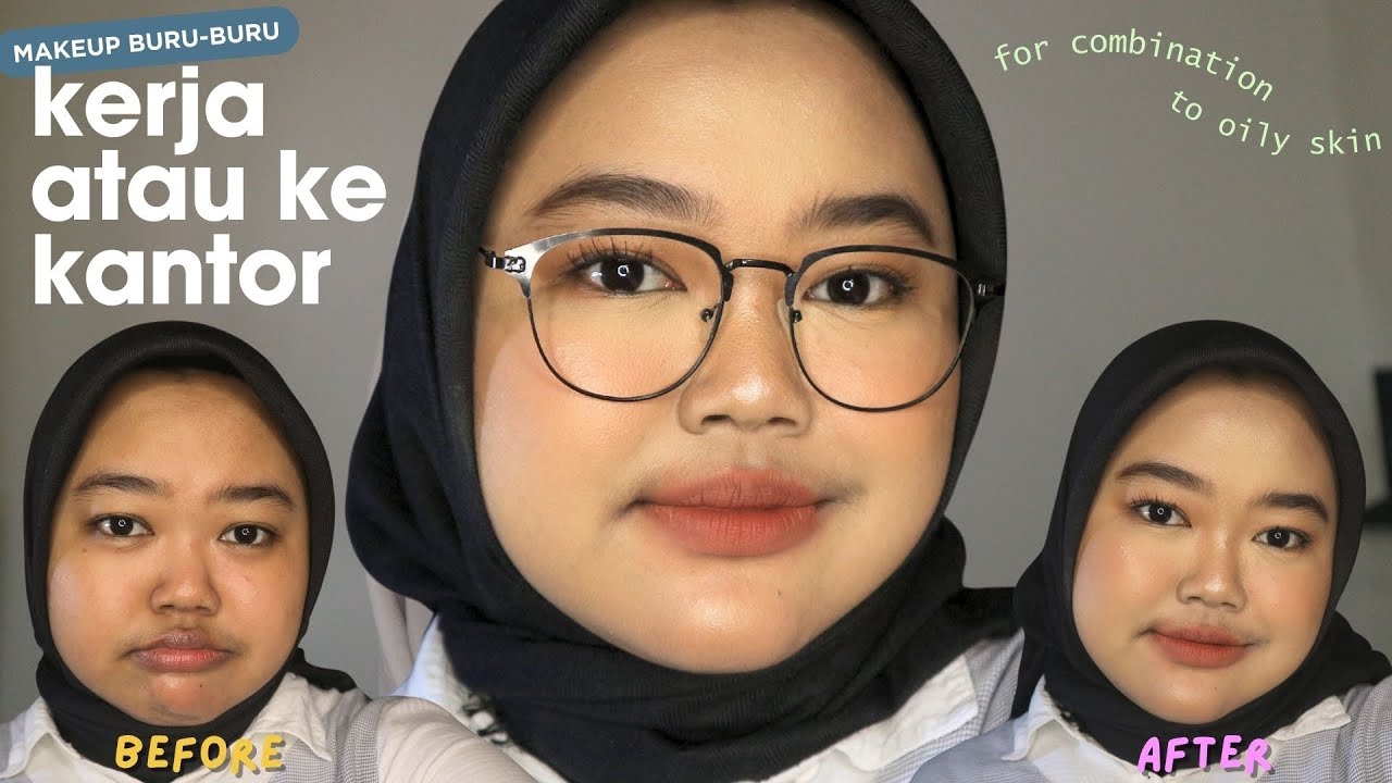 Makeup untuk Kerja atau ke Kantor - Formal Makeup Look (Simple and Effortless) - YouTube