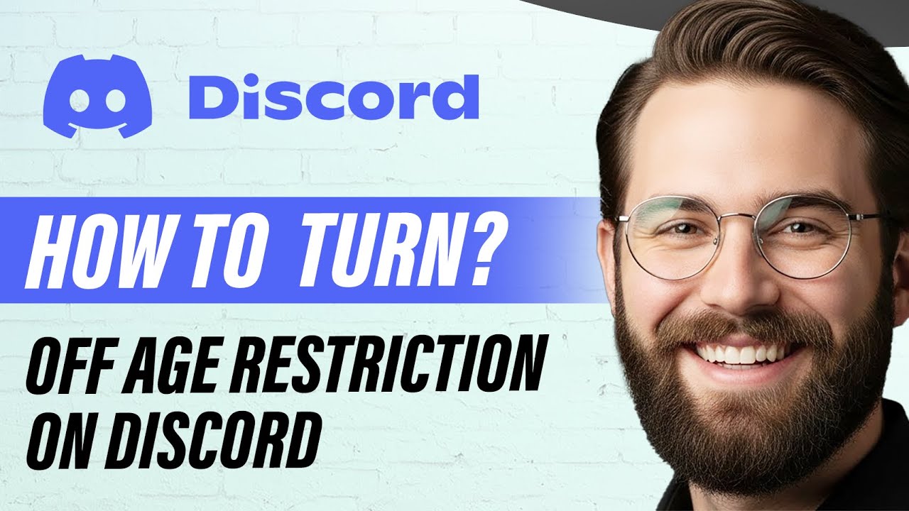 How to Turn Off Age Restriction on Discord (Full 2026 Guide) - YouTube