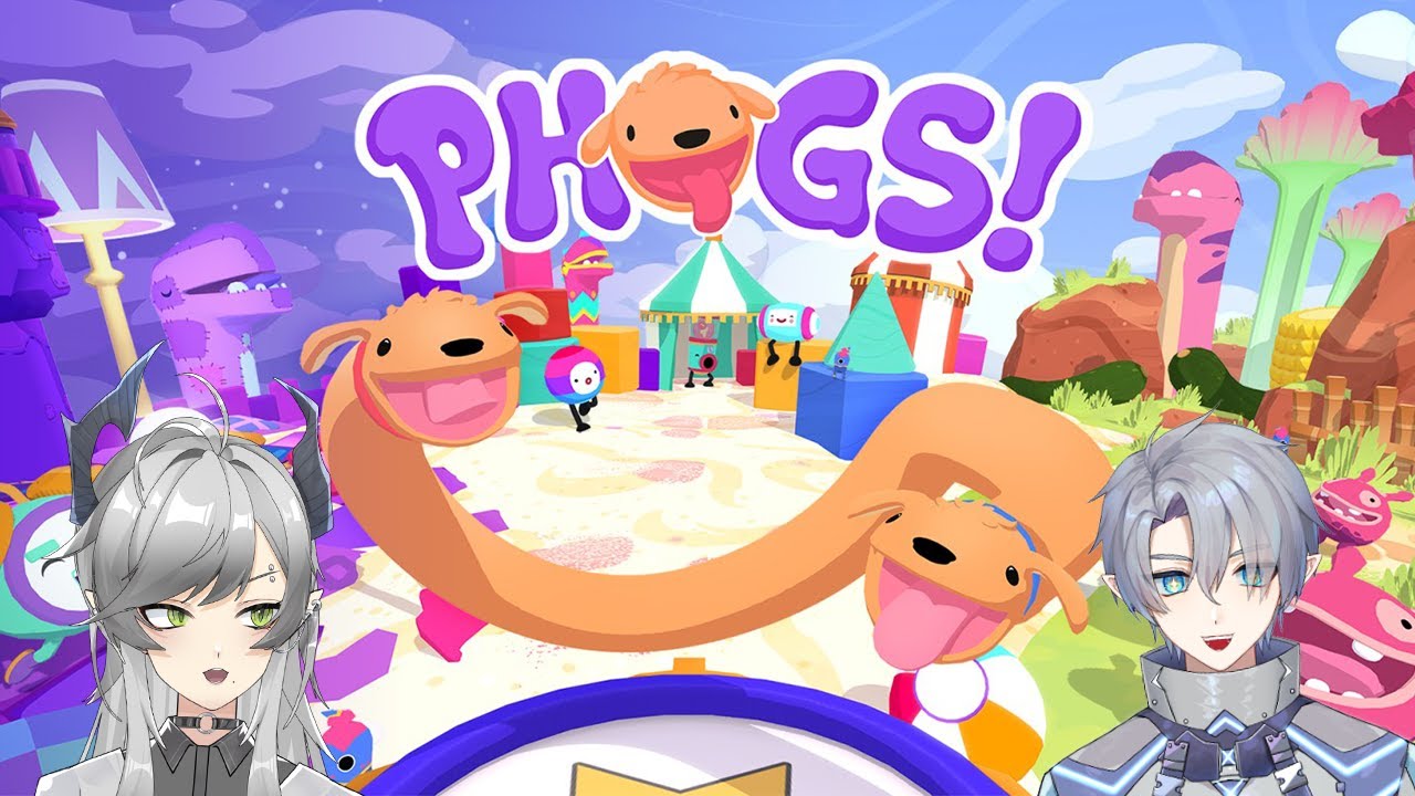 [PHOGS! W/GREY] Two idiot siblings become noodle dog real - YouTube