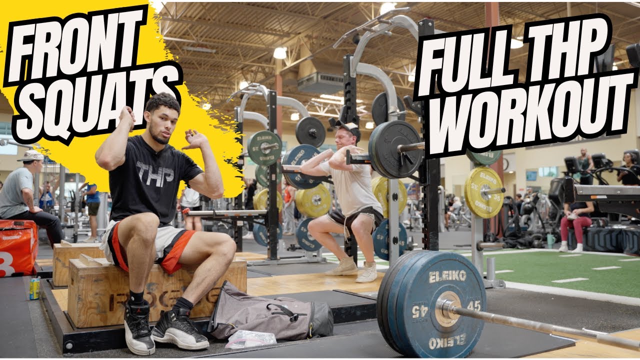 Training to get a 40 inch vert off two with Isaiah: Day 65 - YouTube