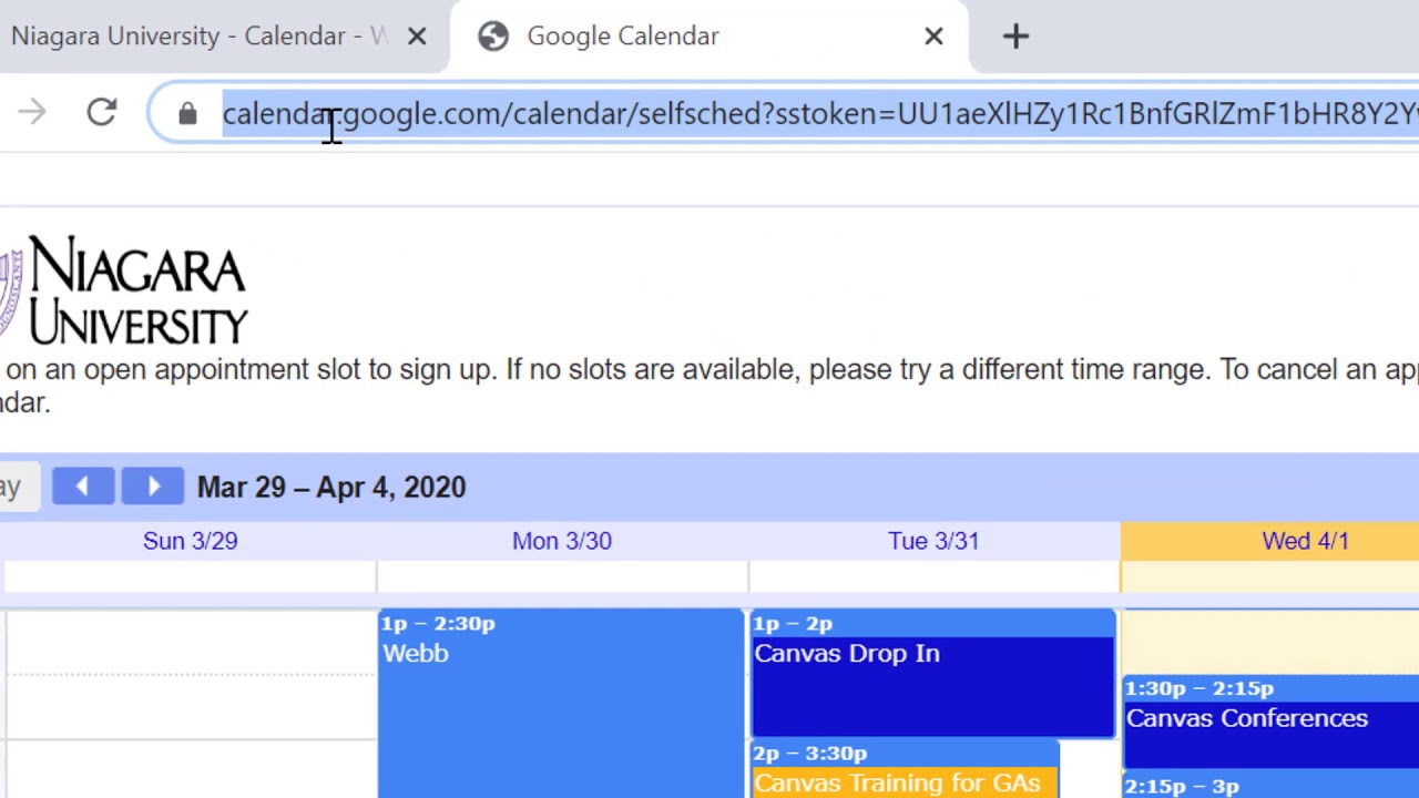 Creating Appointments with Google Calendar - YouTube