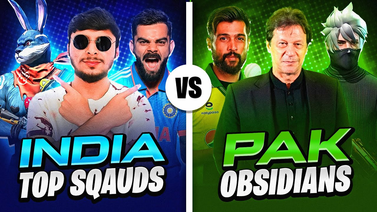 INDIA 🇮🇳 VS PAKISTAN 🇵🇰 NICK X2S CONQUERING INDIAN SERVER 🗿 4 VS 4 ...