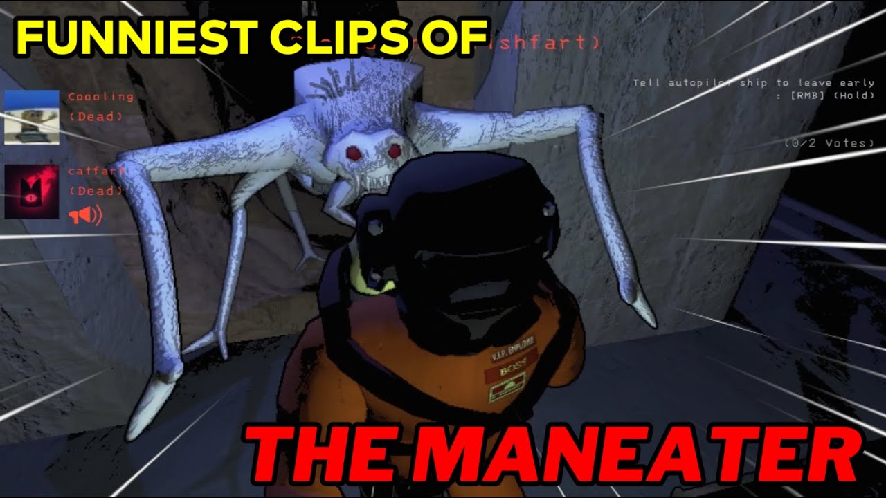 FUNNIEST clips from Lethal Company's NEWEST UPDATE (THE MANEATER) - YouTube