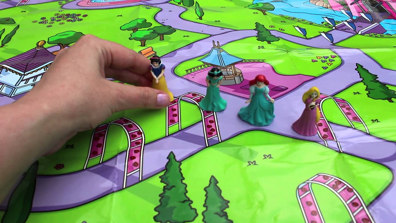 Disney Princess Busy Book Toy Demo Unwrapping - YouTube