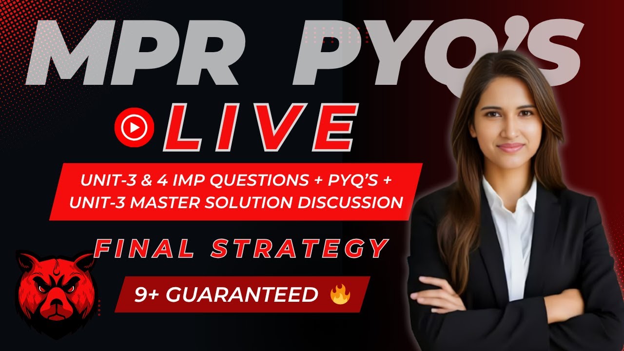 🔴LIVE Microprocessor Unit-3 & 4 Very IMP Questions + PYQ Papers Discussion | SPPU Endsem Exam ...