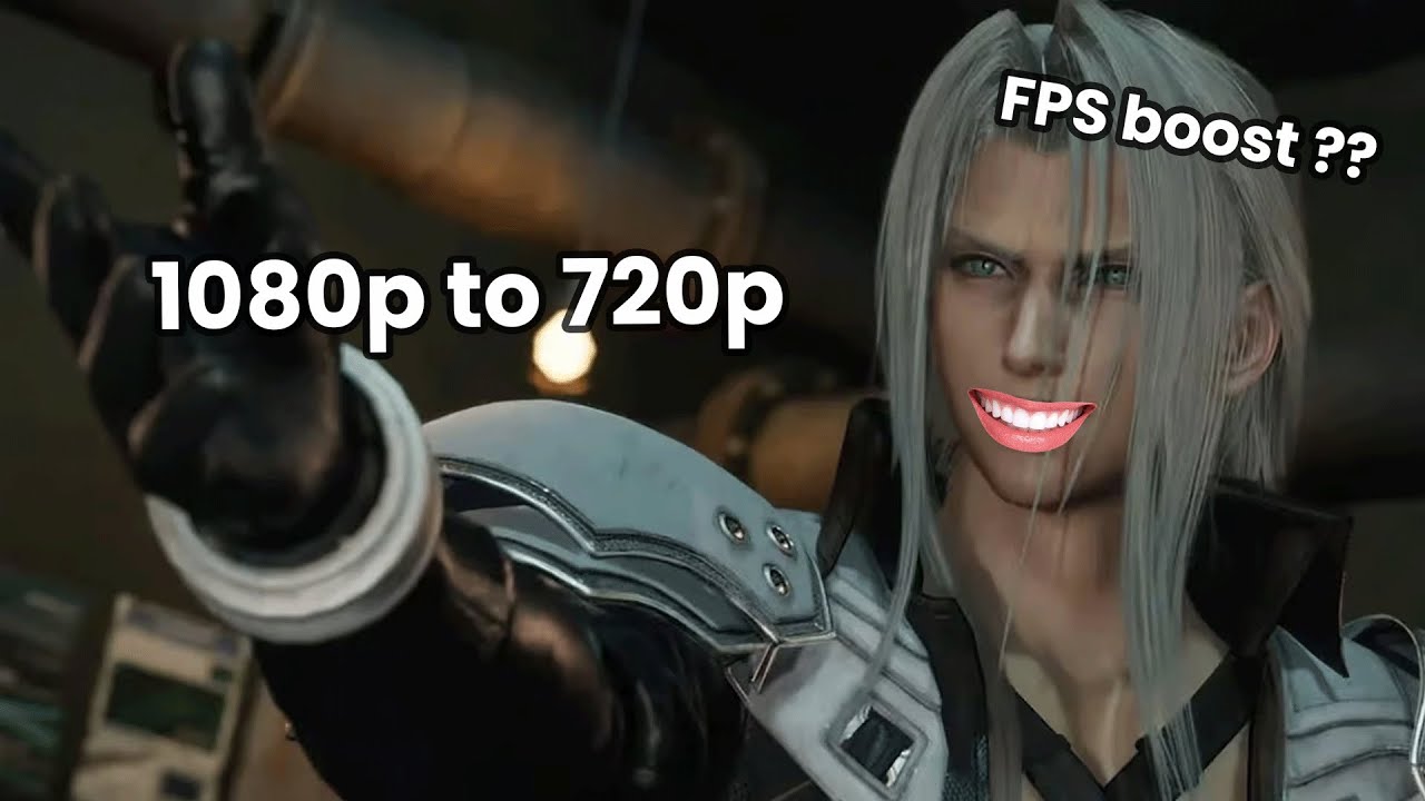 Changing the Final Fantasy 7 Rebirth Resolution 😎😎😎 - YouTube