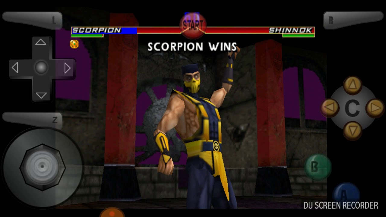 MK4 Tournament Scorpion vs 2 Bosses - YouTube