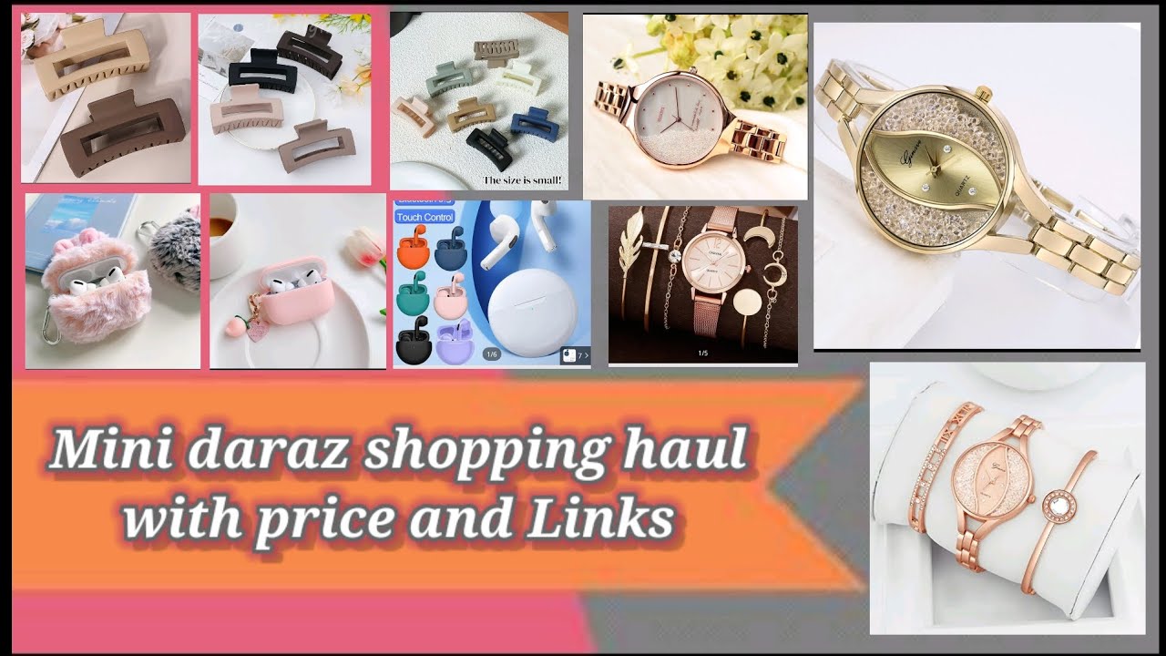 Daraz Shopping Haul -Mini Shopping 🛍️ Haul |Daraz Sale 2024 🌟 - YouTube