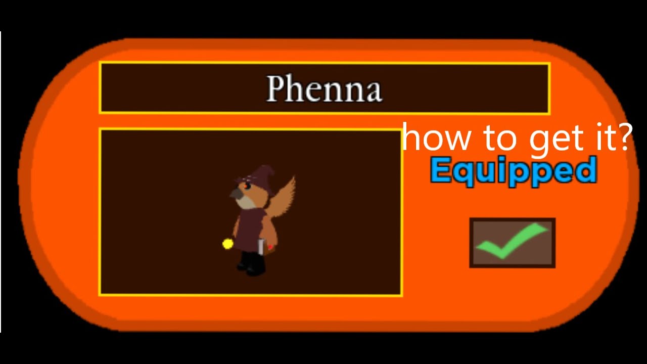 how to get phenna (piggy) - YouTube