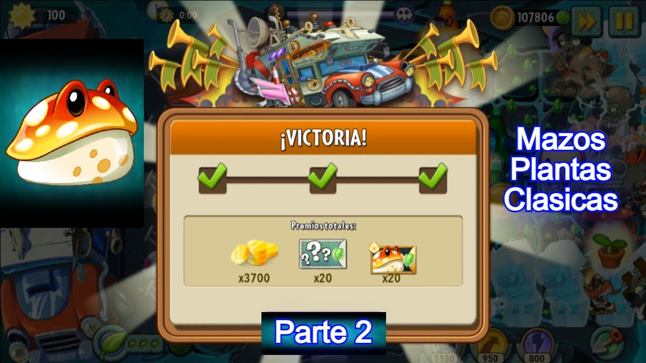 PVZ 2 [Dificil][Parte 2][Busqueda de Penny Hongo Premium Vs Dr] - YouTube