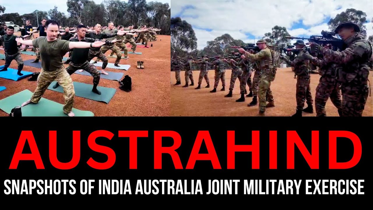 Snapshots of India— Australia Joint Military Exercise ‘AUSTRAHIND’ in ...