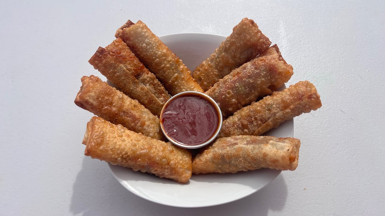 How To Make Veggie Spring Roll Recipe | Crispy Spring Roll | Easy ...