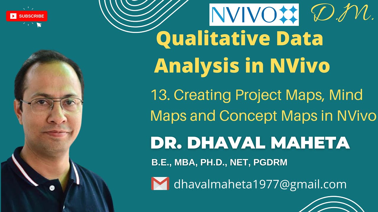 13. Creating Project Maps, Mind Maps and Concept Maps in NVivo || Dr ...