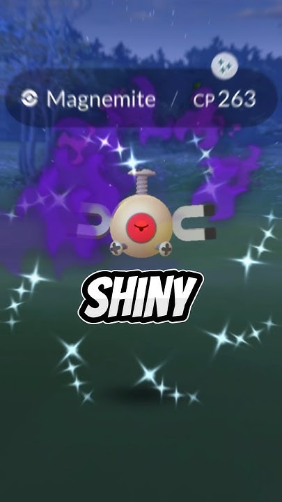 Shiny Shadow Magnemite From TGR Grunts In Pokémon GO! #pokemongo - YouTube