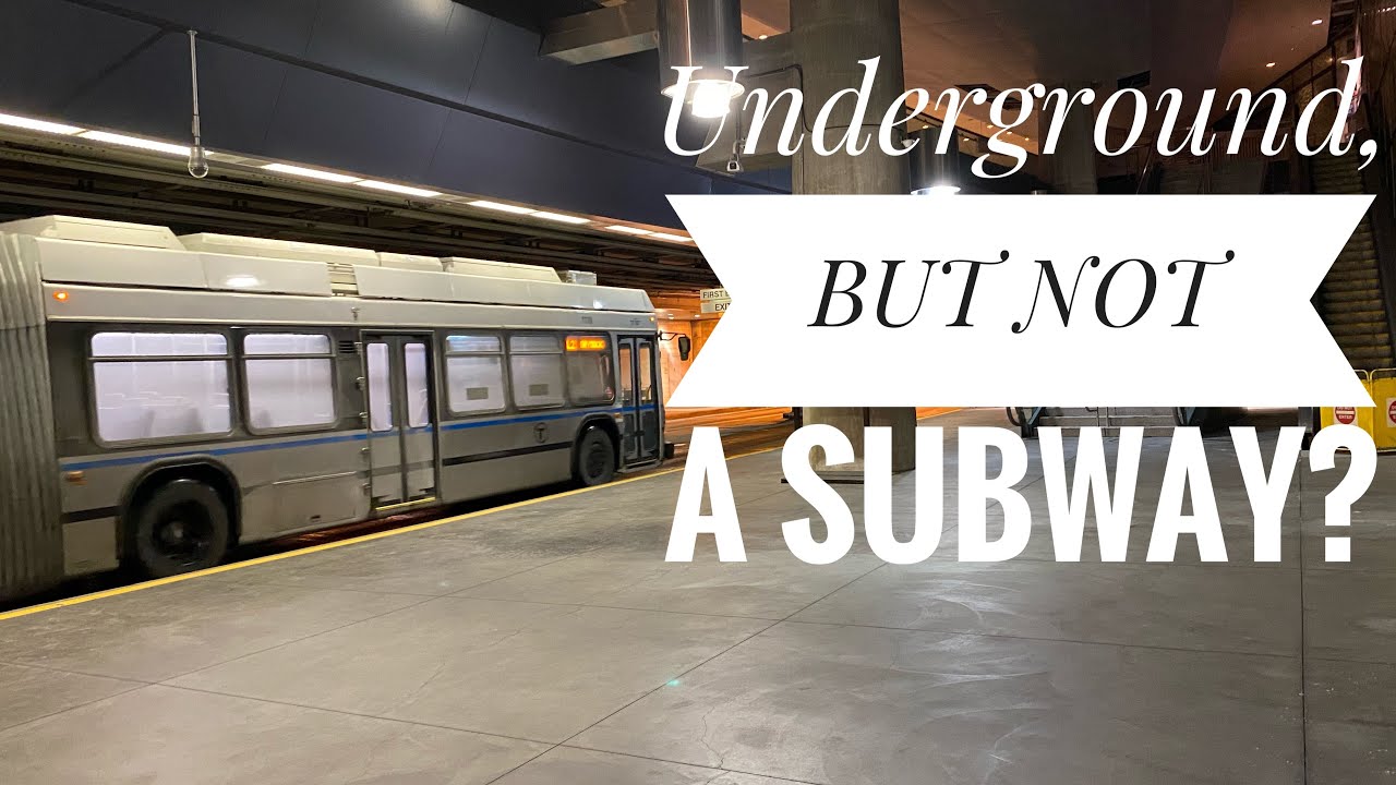Boston's Underground Bus : WEIRD Public Transportation that’s not a ...