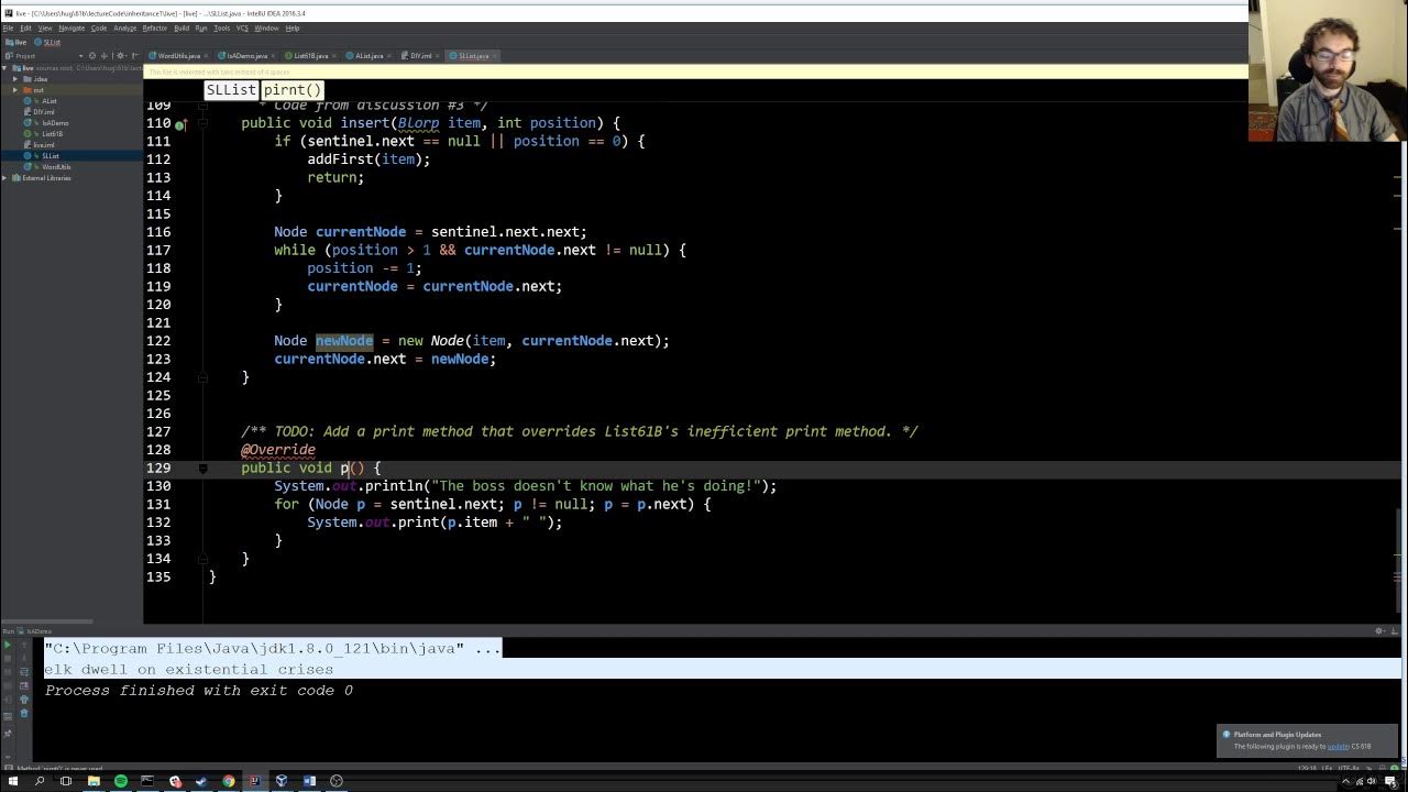 [Inheritance1, Video 7] Overriding Default Methods - YouTube