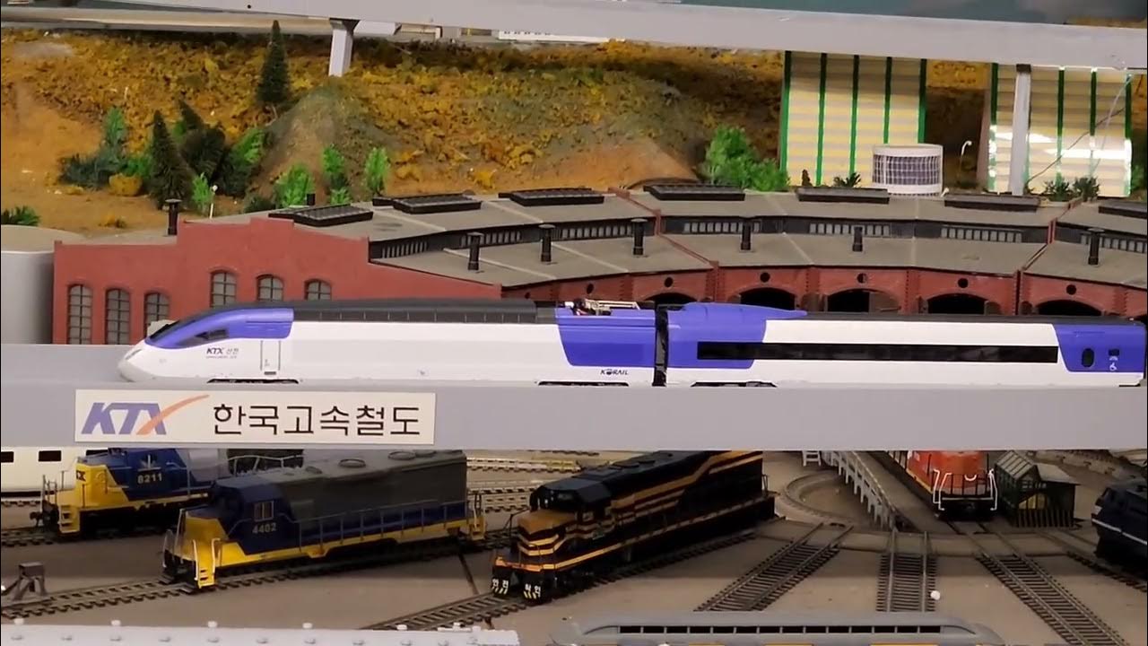 #철도박물관#디오라마#철도모형 #기차#KTX산천#한국철도모형#열차#한국부라스#Korea Brass.co - YouTube