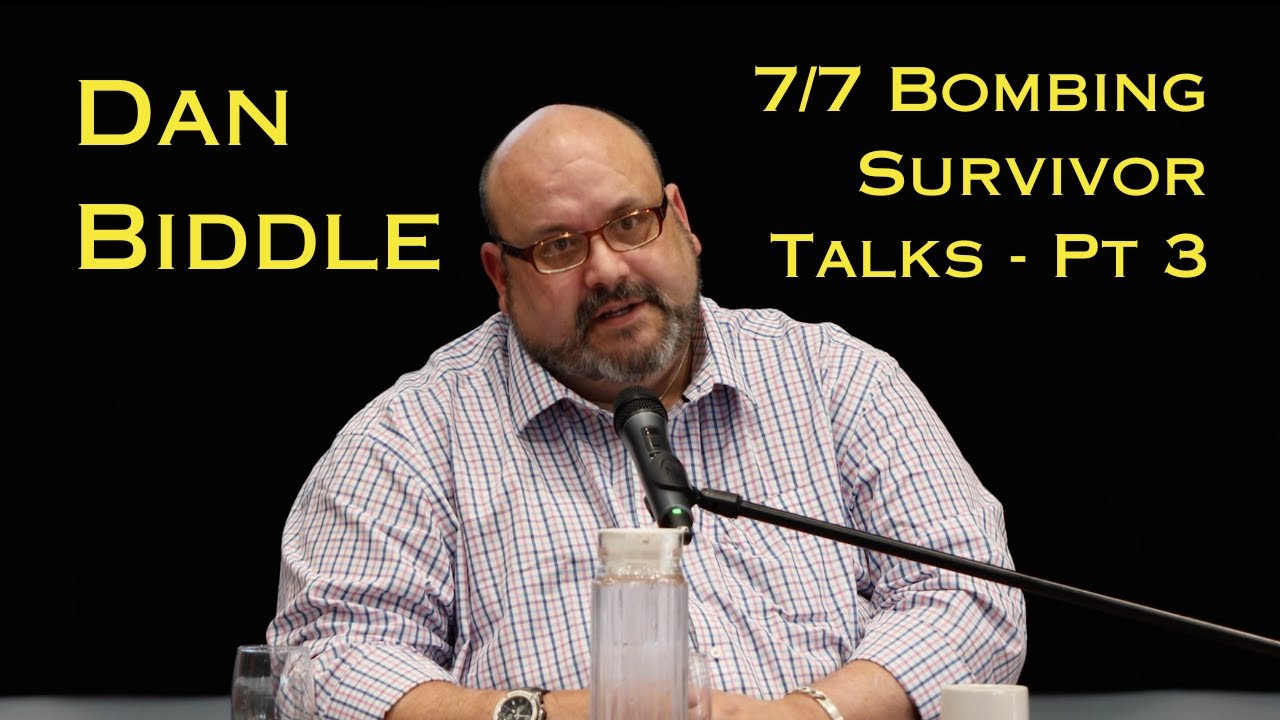 Dan Biddle - 7/7 Bombing Survivor Talks. Pt3 - YouTube
