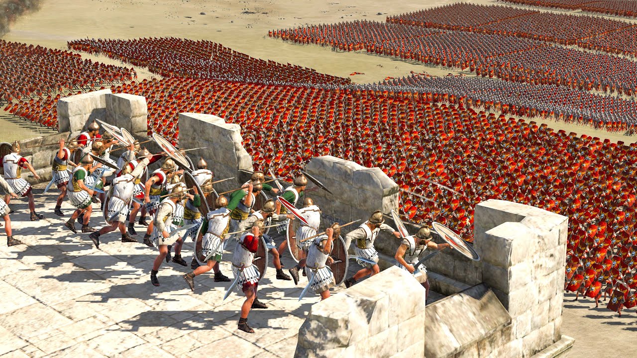 EPIC SIEGE of CARTHAGE - Total War ROME 2 - YouTube