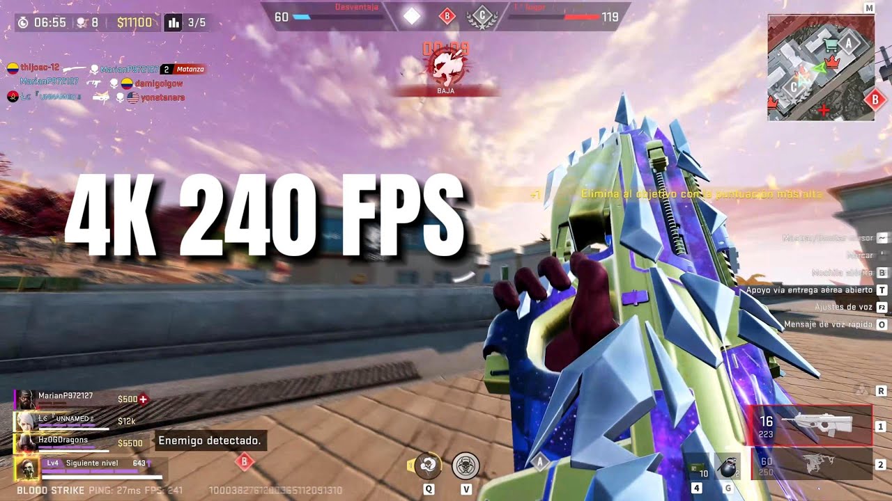 BLOOD STRIKE 4K 240FPS 27 KILLS RTX 5090 SMOOTH MOVEMENT - YouTube
