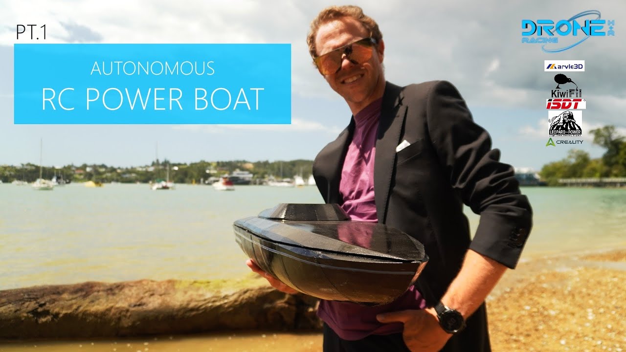 Building 3D Printed Long Range Autonomous RC Power Boat - YouTube